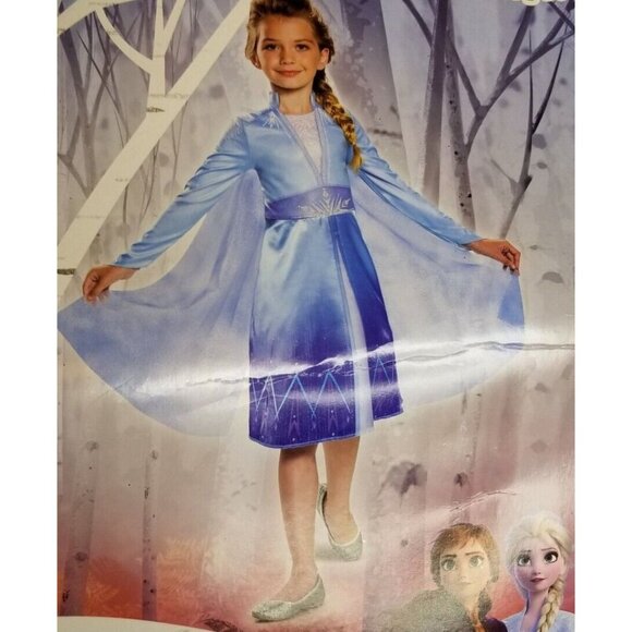 Disney | Costumes | Frozen 2 Elsa Dress Costume 46 Adventure Girls Role ...